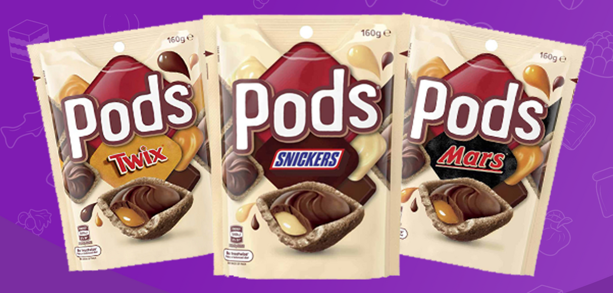 Pods - Buy Pods Chocolate Online - 160g Pouches – Candy Co