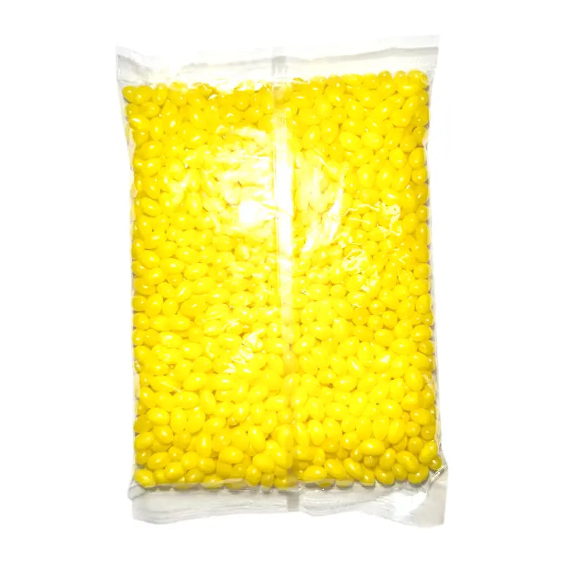 Yellow Jelly Beans 1kg Bag - Lemon Flavoured - Candy Co