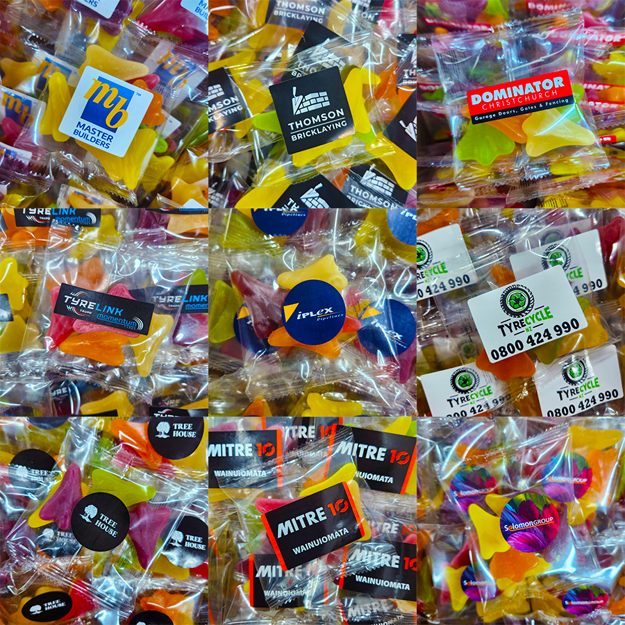 Promotional Jet Planes - 30 grams + FULL COLOUR LOGOS! 😱 – Candy Co