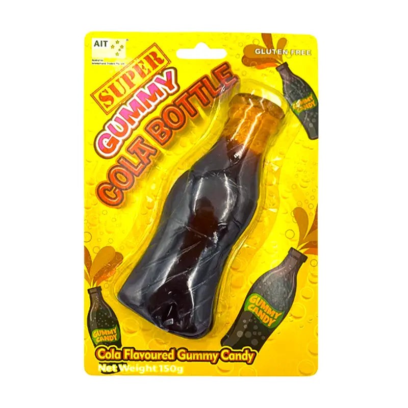 Super Gummy Cola Bottle 150g - MASSIVE Gummy Lollies – Candy Co