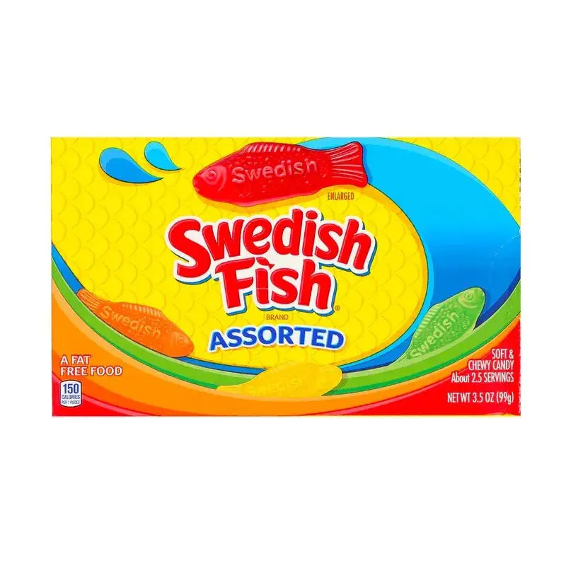 Swedish Fish Assorted 99g - Lollies Online - Candy Co