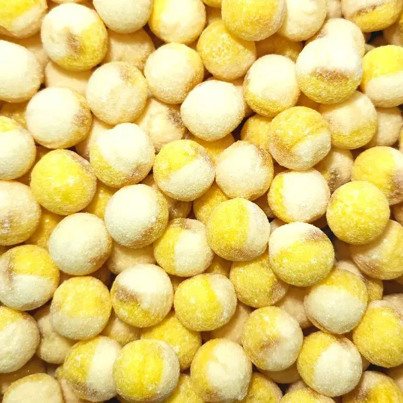 Barnetts Banana & Custard Balls - Sour Lollies Online - Candy Co