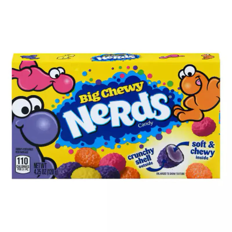 Big Chewy Nerds - Buy Lollies Online - Candy Co