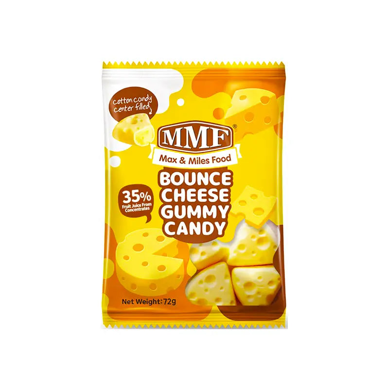 Bounce Cheese Gummy Candy - Candy Co - Online Lollie Shop
