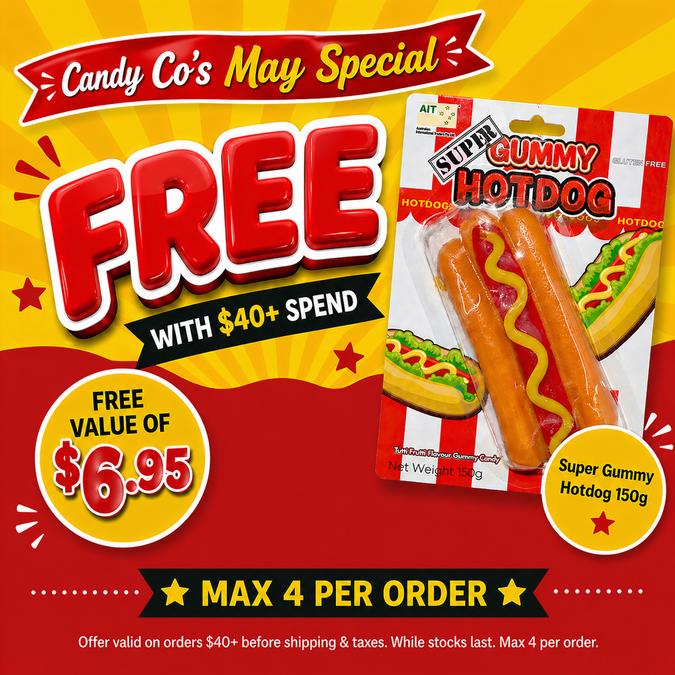 Super Gummy Donut 150g - MASSIVE Gummy Lollies – Candy Co