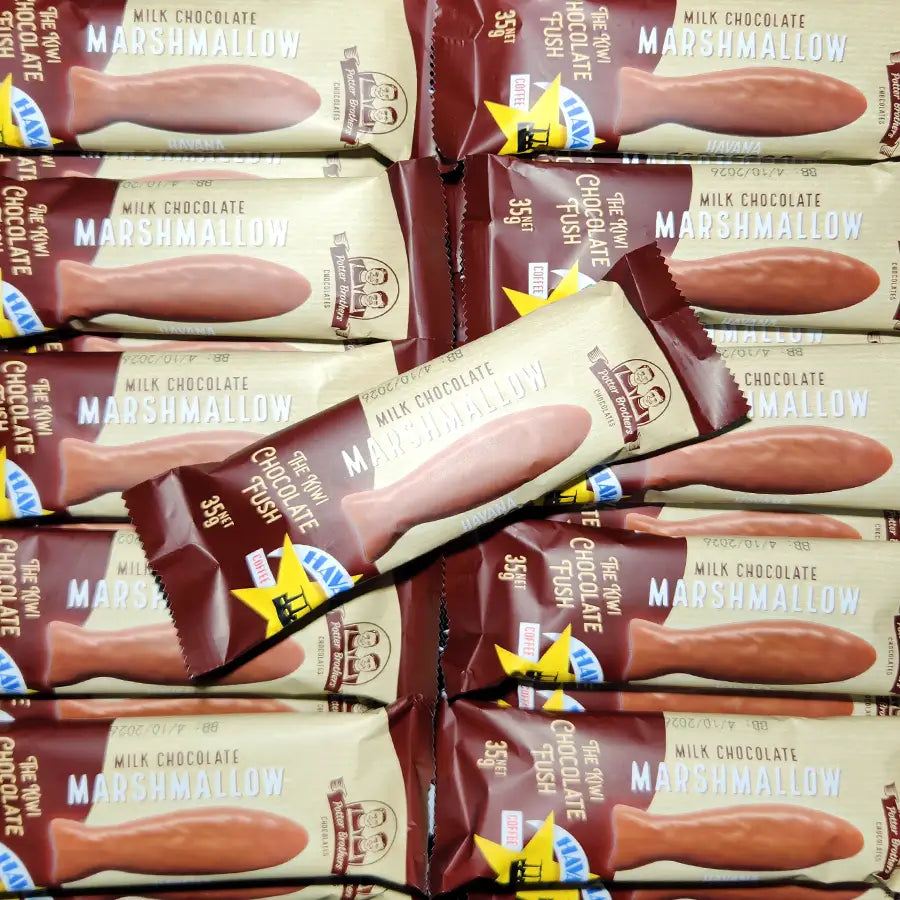 Pineapple Chocolate Fushes 35g - NZ Made Chocolate Fish! – Candy Co