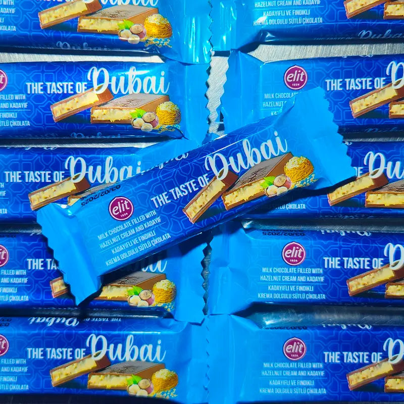 Taste of Dubai Hazelnut Cream Chocolate 30g - Candy Co