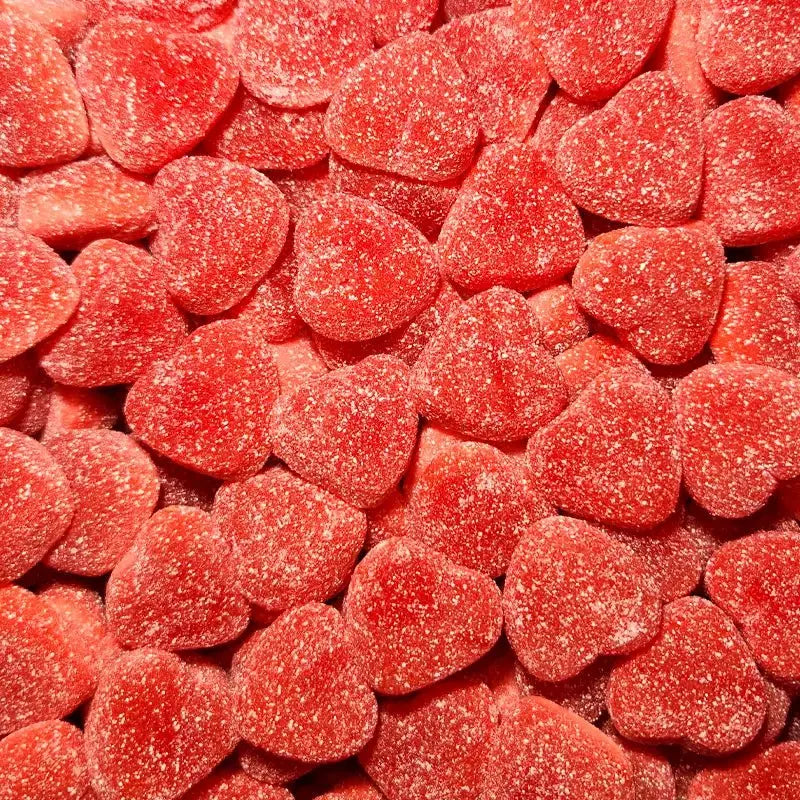 Filled Red Hearts - Shop Lollies Online - Candy Co