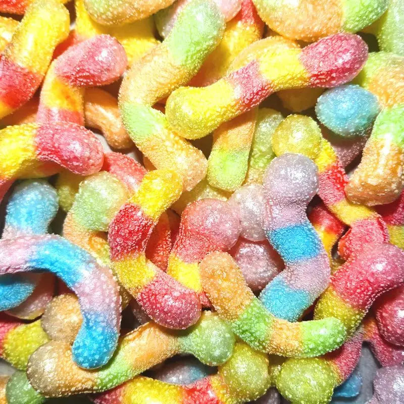 Freeze Dried Sour Squirms - Freeze Dried Candy Online – Candy Co