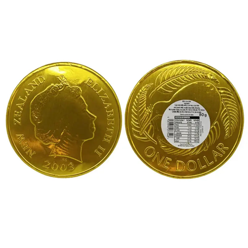 Giant Milk Chocolate $1 Coin 80g - Chocolates Online - Candy Co