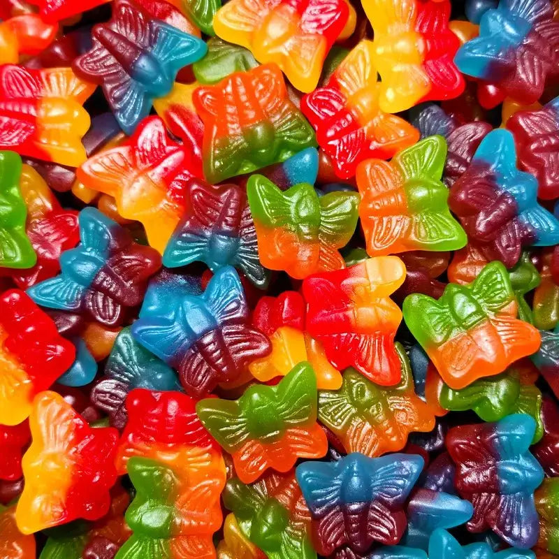 Gummy Butterflies - Lollies Online - Candy Co