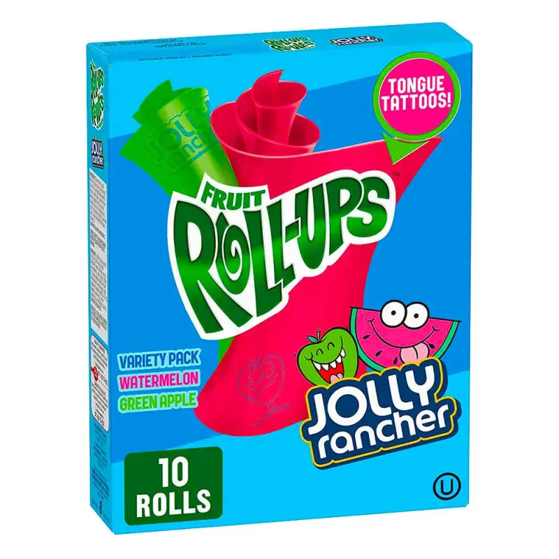 Jolly Rancher Fruit Rollups 10 pk - Lollies Online - Candy Co