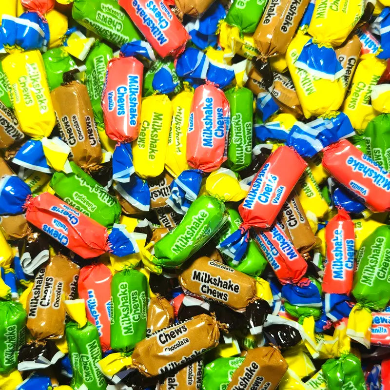 Milkshake Chews - Single Wrapped Chewy Candy - Candy Co