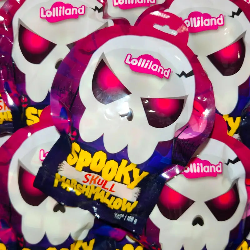 Spooky Skull Marshmallows 100g - Halloween Themed Candy – Candy Co