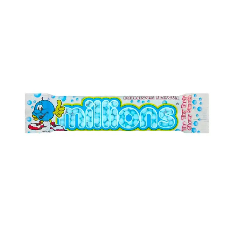 Millions Bubblegum 45g - Lollies Online - Candy Co