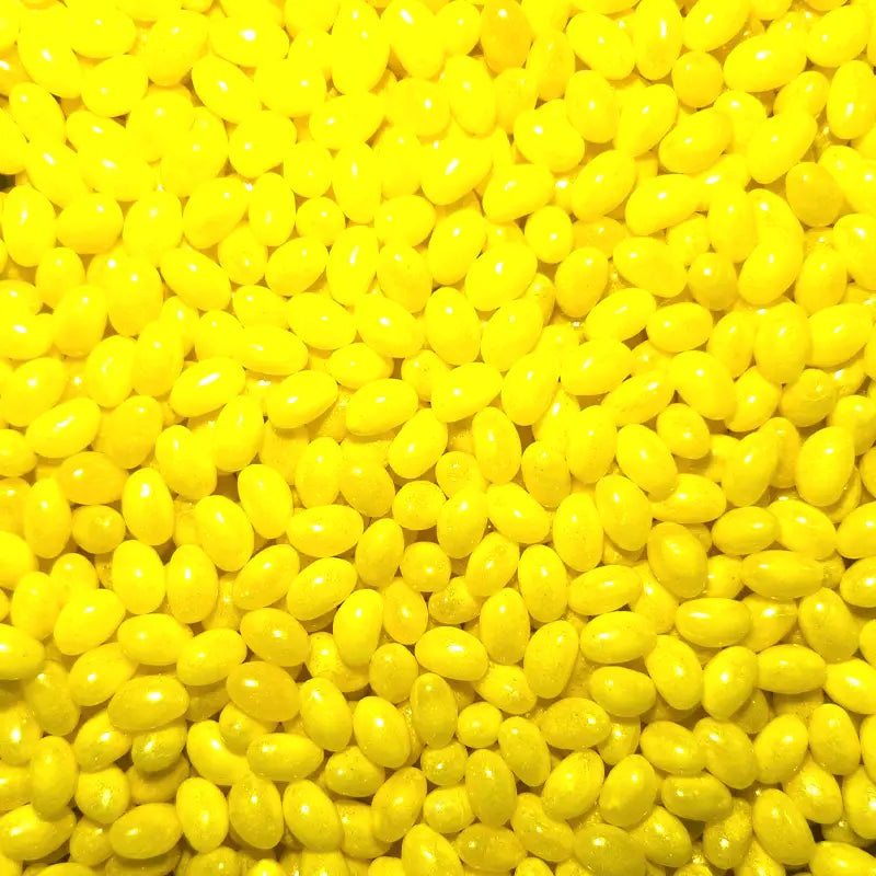 Yellow Jelly Beans - Lemon Flavoured - Candy Co