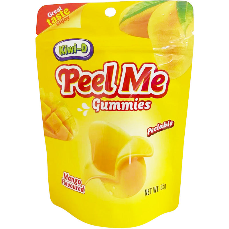 Mango Peel Me Gummies 65g - Candy Co - Online Lolly Shop