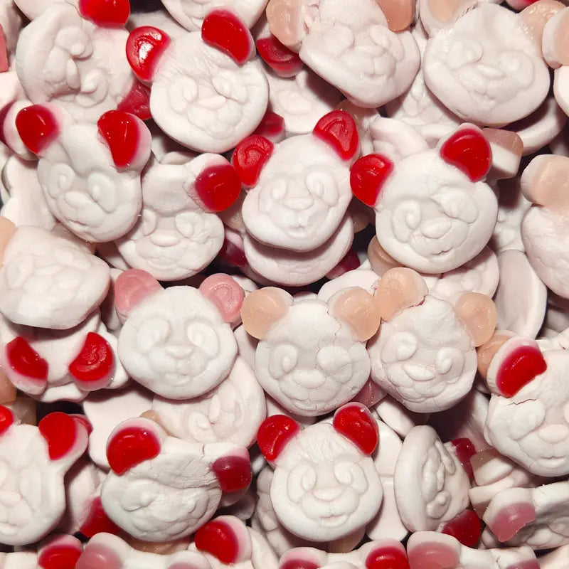 Pandas - Foam Panda Shaped Gummies - Candy Co