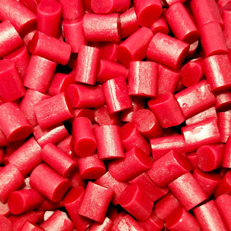 Soft Raspberry Licorice Bites Lollies - Shop Online - Candy Co