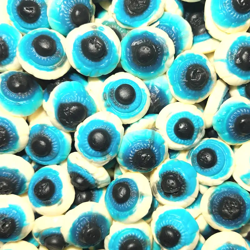 Eyeballs - Blue and White Eye Shaped Candy - Candy Co