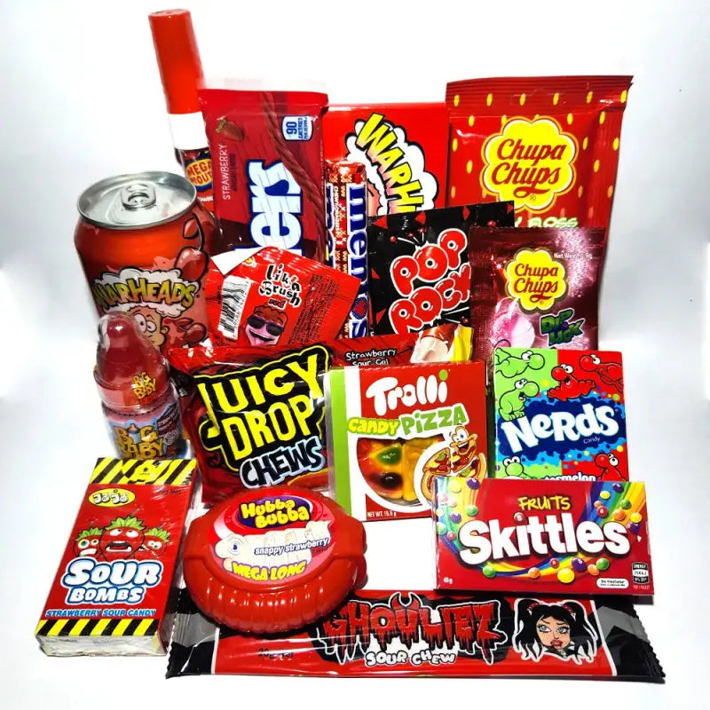 Red Candy Box - Lolly Boxes Online - Candy Co