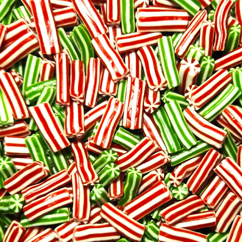 Green & Red Candy Poles - Christmas Lollies – Candy Co