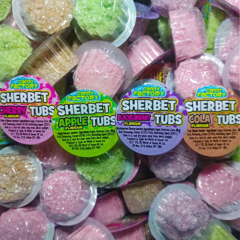 Sherbet Tubs - Shop Lollies Online - Candy Co