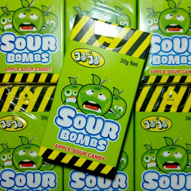 Sour Bombs Apple - Buy Lollies Online - Candy Co