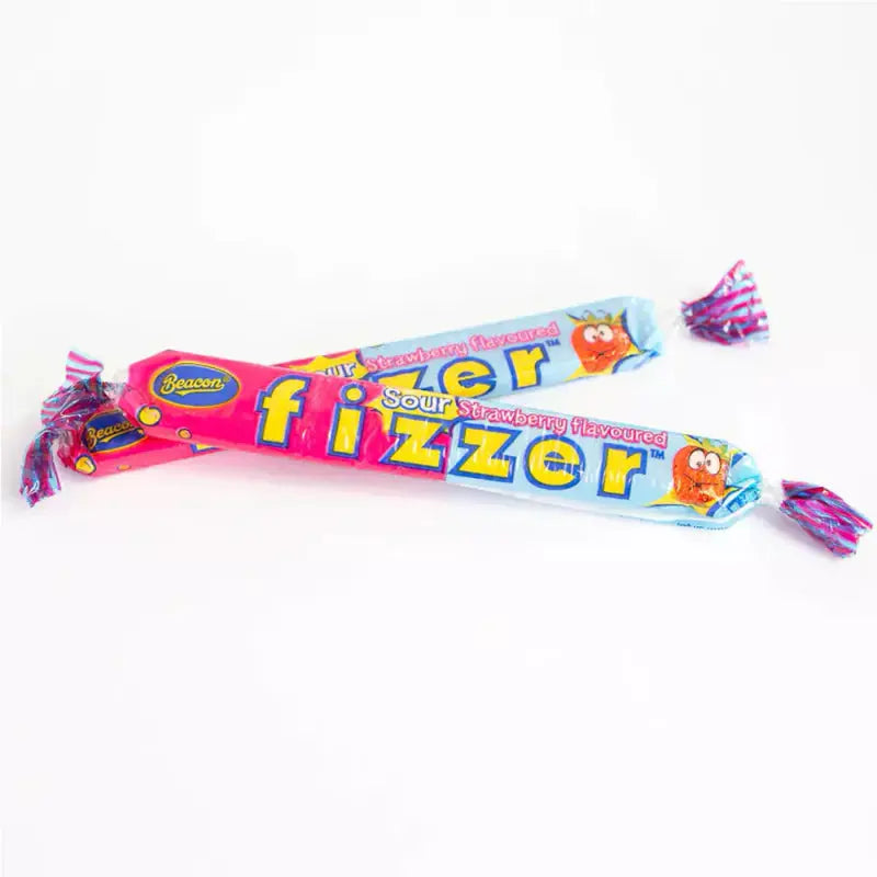 Sour Strawberry Fizzers - Lollies Online - Candy Co