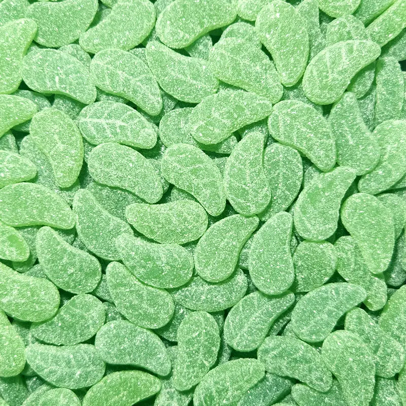 Spearmint Leaves Sugared - Mint Flavoured Lollies – Candy Co