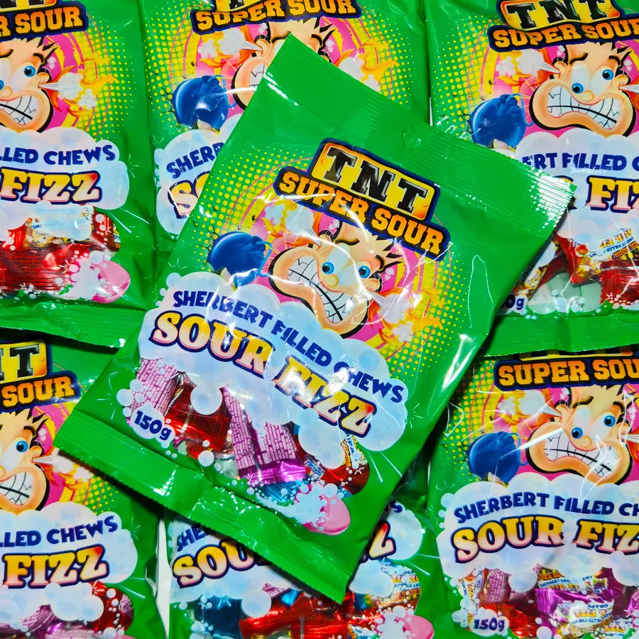 TNT Sherbet Filled Chews 150g - Sherbet Filled Taffy, YUM! – Candy Co