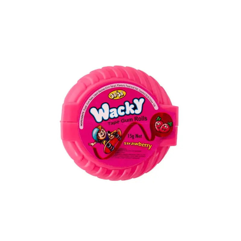 Wacky Tape Strawberry 15g - Lollies Online - Candy Co