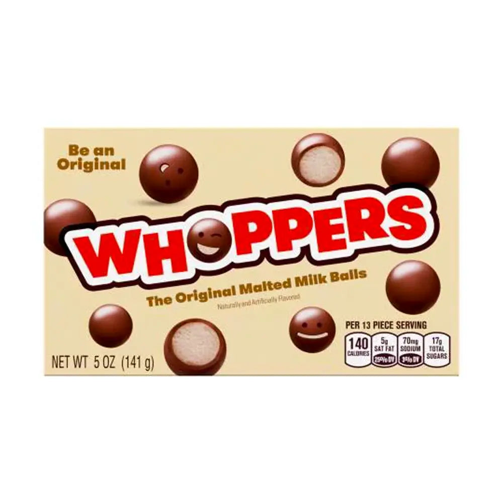 Whoppers 141g - Chocolate Theater Box - Candy Co