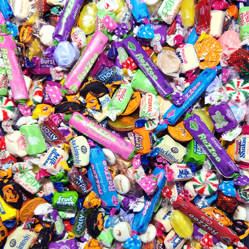 Wrapped Lolly Mix - Order Lollies Online - Candy Co