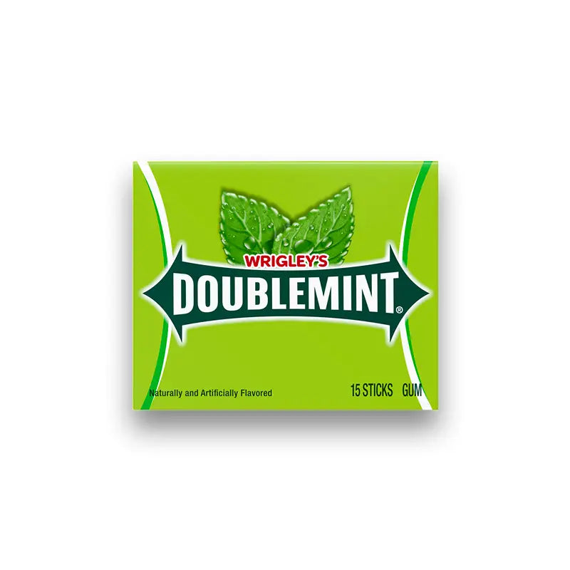 Double Mint Chewing Gum 15pcs - American Gum – Candy Co