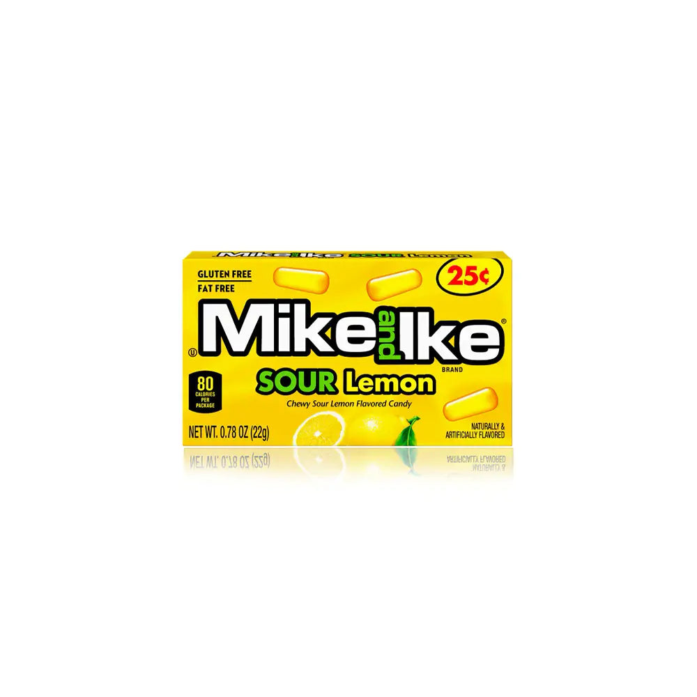 Mike and Ike Sour Lemon 22g - Lollies Online - Candy Co
