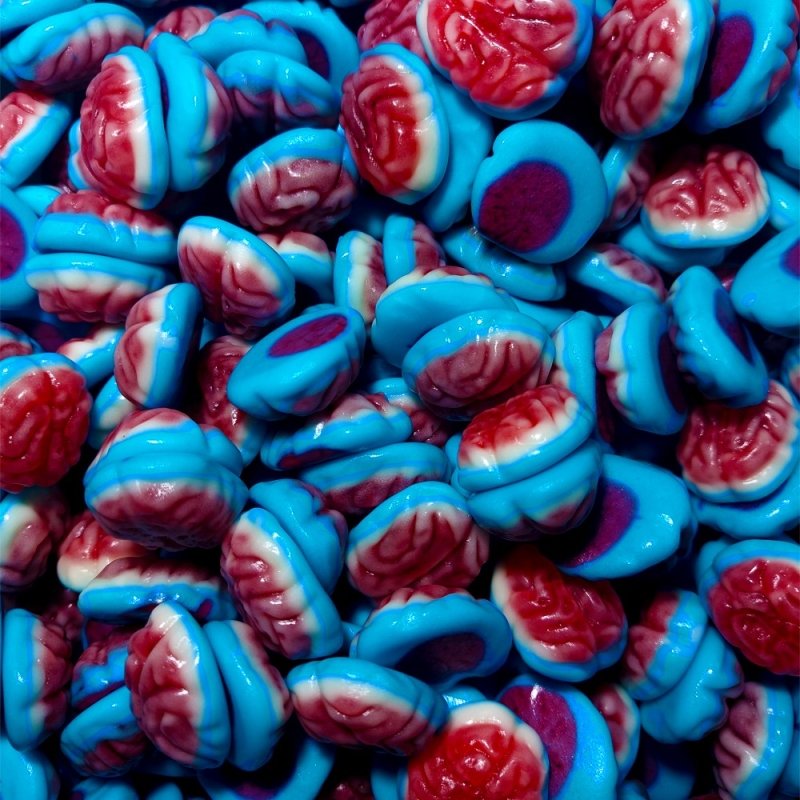 Filled Brain Lollies - Order Halloween Lollies Online - Candy Co
